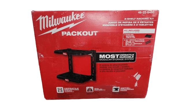 Milwaukee PACKOUT 22.3 in. Black Resin Racking Kit – Garland Home Center