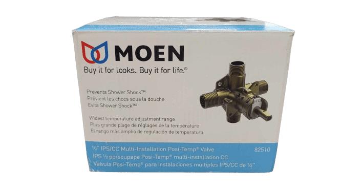 MOEN Brass Rough-In Tub and Shower Valve 1/2 in. IPS Connection ...