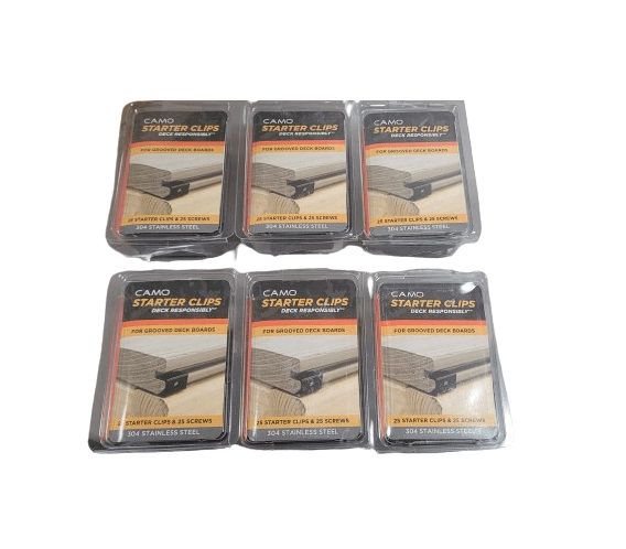 6-PACK CAMO Starter Clips (25-Count) - 0344087 - Garland Home Center
