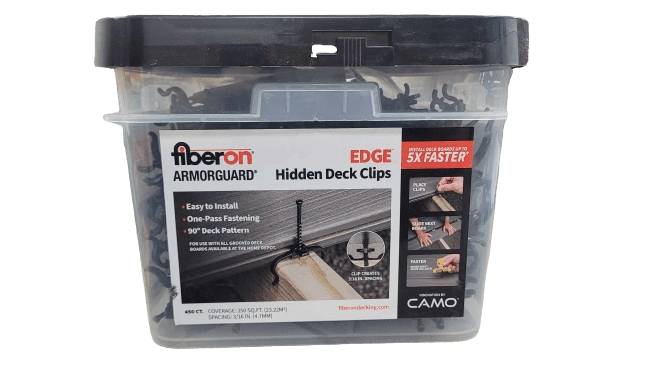 CAMO 1/3 ArmorGuard EDGE Hidden Deck Clip (450 Count) - Garland Home Center