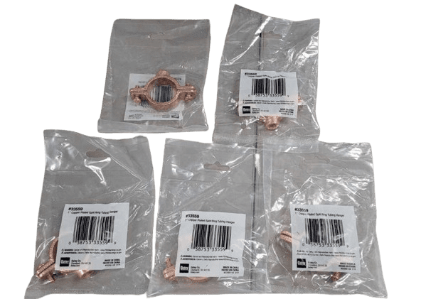 5-PACK Oatey 1 in. Copper Split Ring Pipe Hanger - Garland Home Center