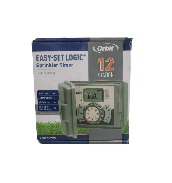 Orbit 12-Station Easy-Set Logic Indoor/Outdoor Sprinkler Timer – Garland Home Center