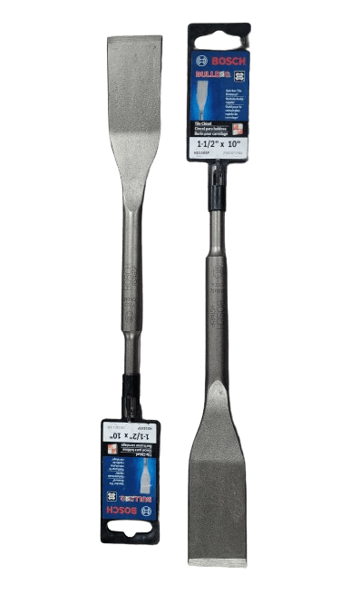 2-PACK Bosch Bulldog Xtreme 1-1/2" x 10" SDS-Plus Hammer Steel Tile ...