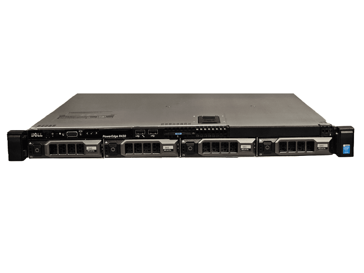 Dell Poweredge R430 LFF 4-Bay 1U Server | Choose Your CPU & RAM Config ...