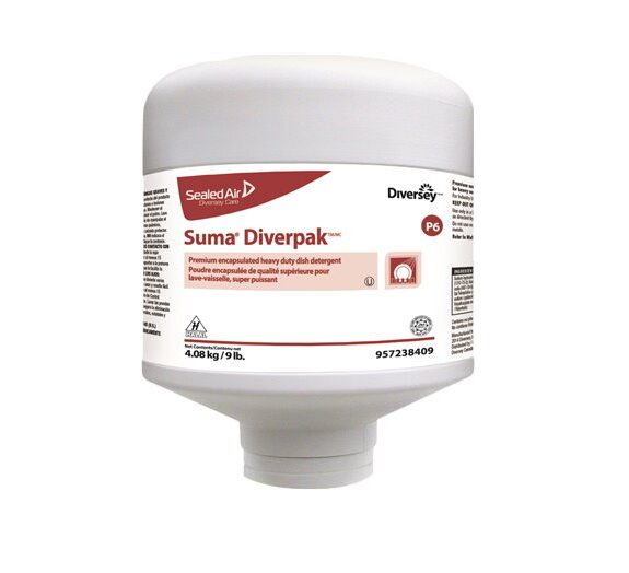 SUMA Diverpak 9 lbs. Powder Dish Detergent - Garland Home Center