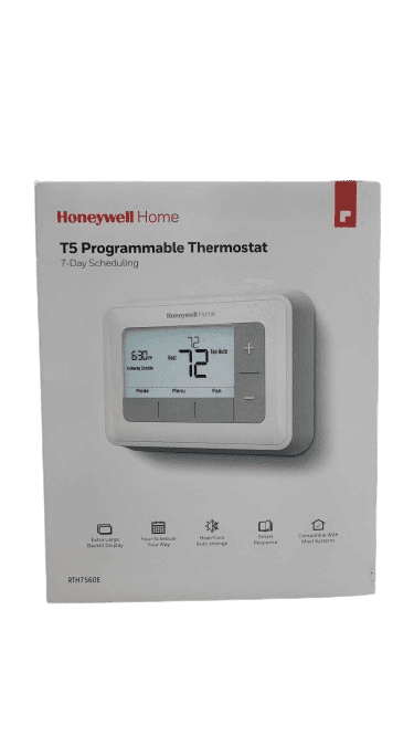Honeywell Home T5 7-Day Programmable Thermostat with Digital Backlit Display - Garland Home Center