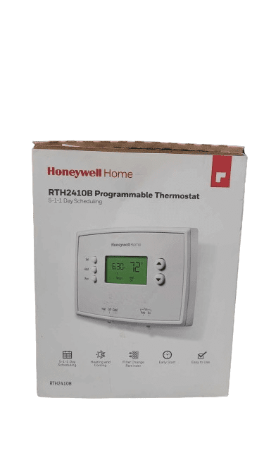 Honeywell Home 5-1-1 Day Programmable Thermostat with Digital Backlit ...