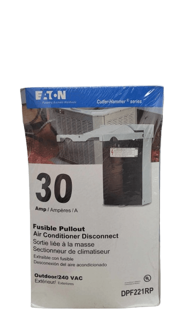 Eaton AC Disconnect 30-Amp 2-Pole Fusible NEMA 3R - DPF221RP - Garland ...