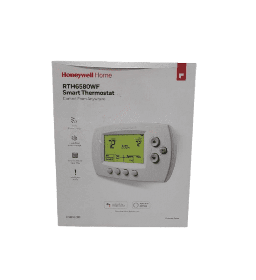 Honeywell Wi-Fi 7-Day Programmable Smart Thermostat with Digital Backlit Display - Garland Home ...