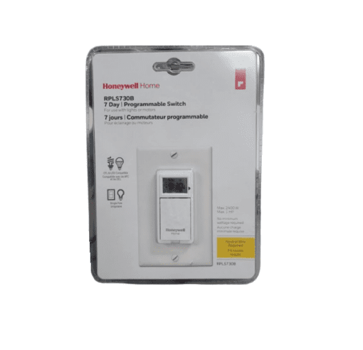 Honeywell Home 120-Volt 7-Day Programmable Indoor Motor and Light ...