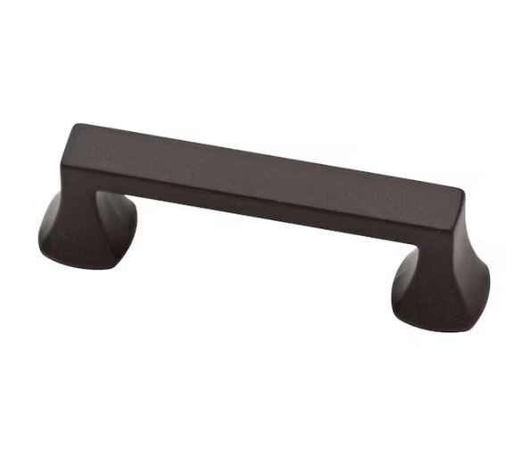 6-PACK Mandara 3 in. (76 mm) Classic Cocoa Bronze Cabinet Drawer Bar ...