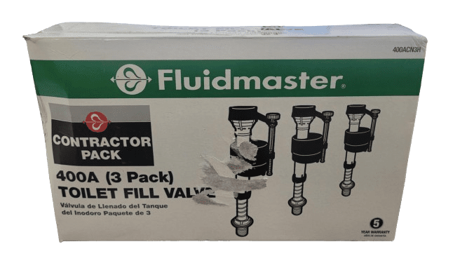 Fluidmaster 400A Universal Toilet Fill Dual Flush Valve (Contractor 3 ...