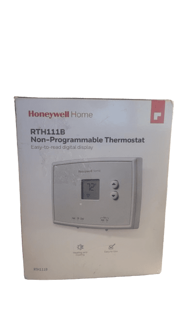 Honeywell Home Horizontal Non-Programmable Thermostat - RTH111B ...
