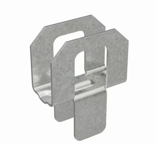 250-PACK Simpson Strong-Tie PSCA 7/16″ 20-Guage Panel Sheathing Clip ...