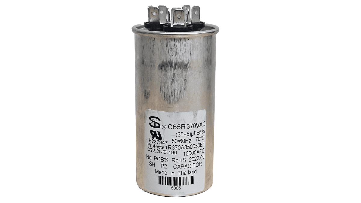 C65R 370VAC 35+5 UF 50/60Hz Run Start Capacitor - Garland Home Center