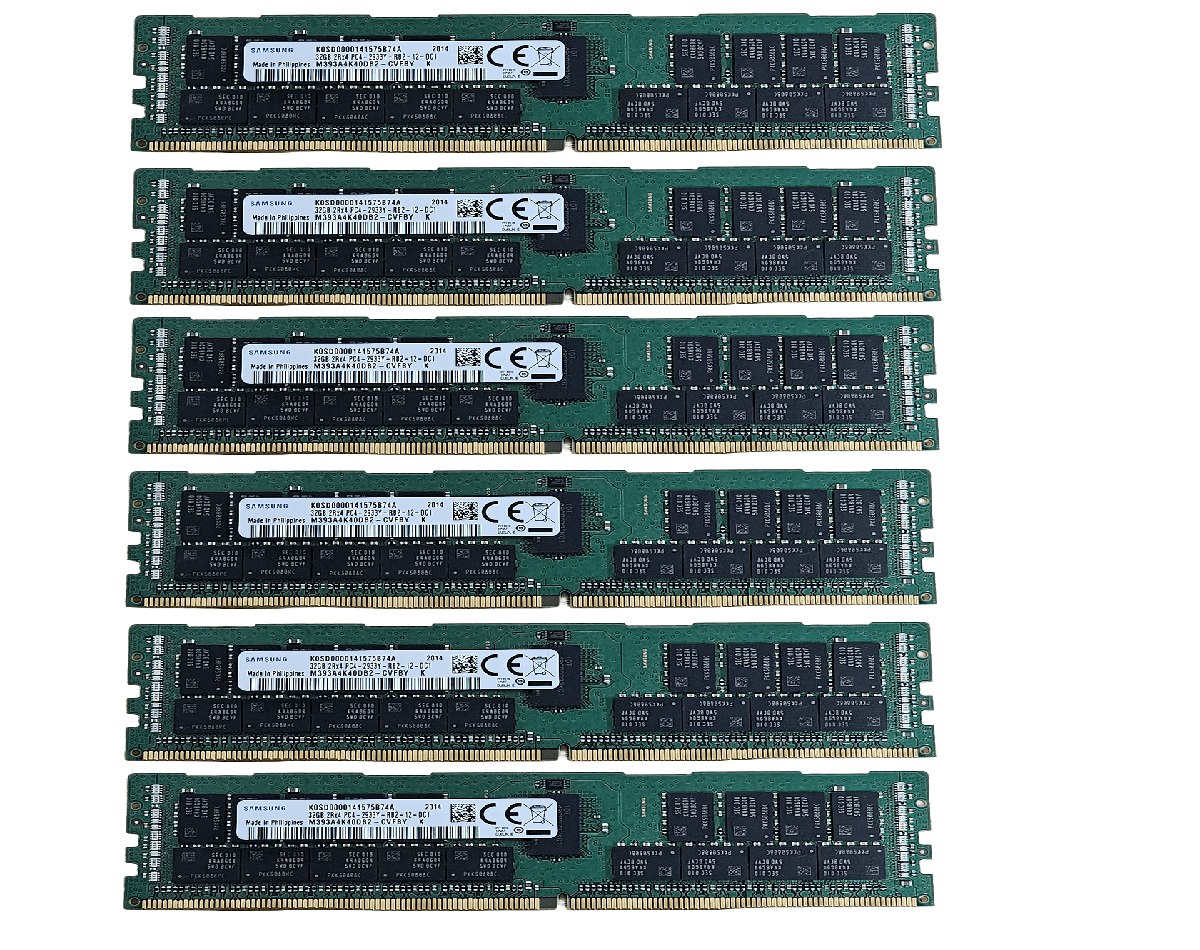 192GB 6x32GB 2Rx4 2933Y Dell Poweredge R540 R640 R740 R840 ECC Server ...