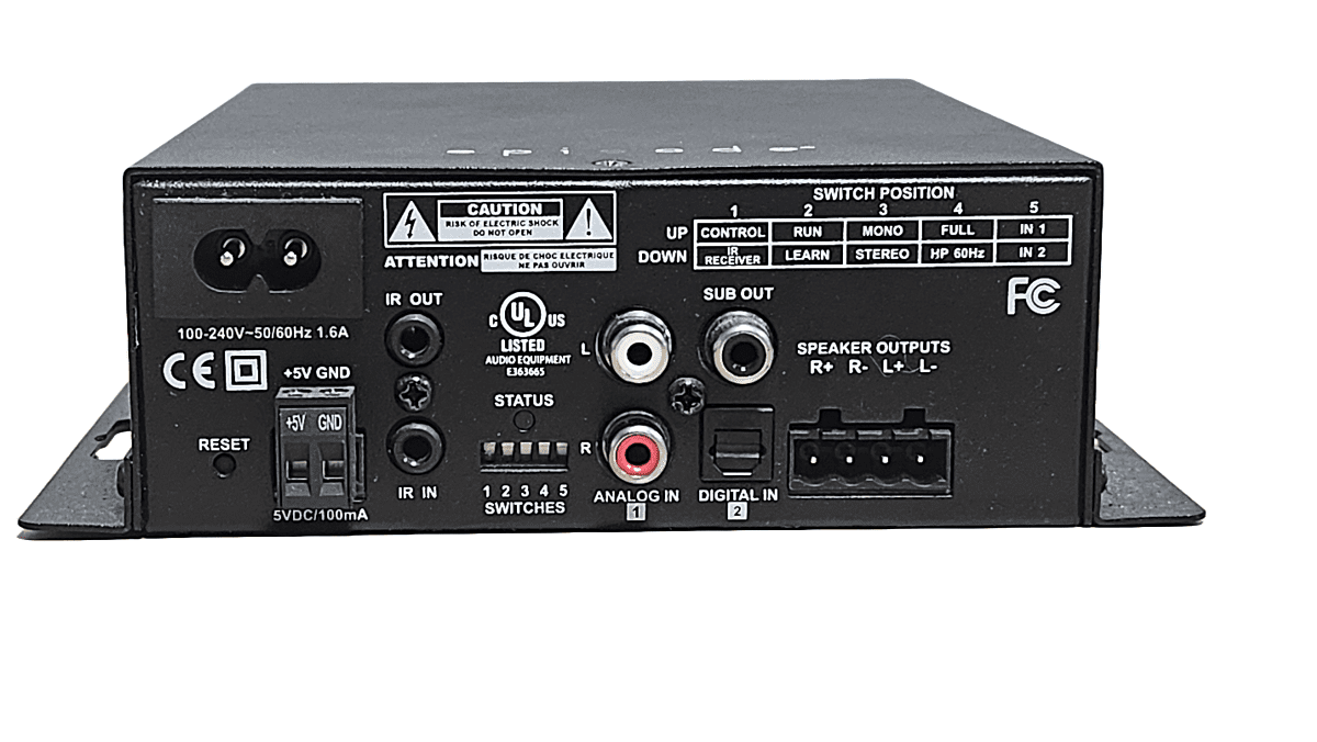 Episode EA-MINI-2D-35 2 Channel 35W Mini Digital Amplifier - Garland ...