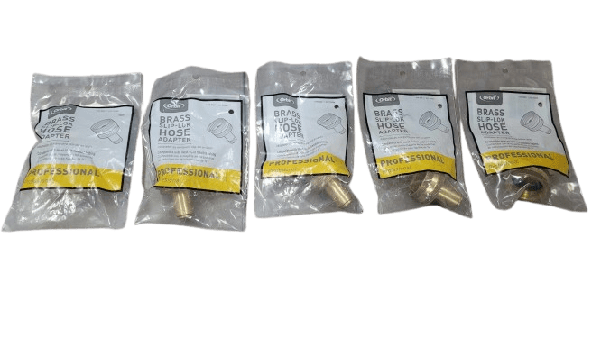 5-PACK Orbit 3/8 in. Slip Lok Hose Adapter - Garland Home Center