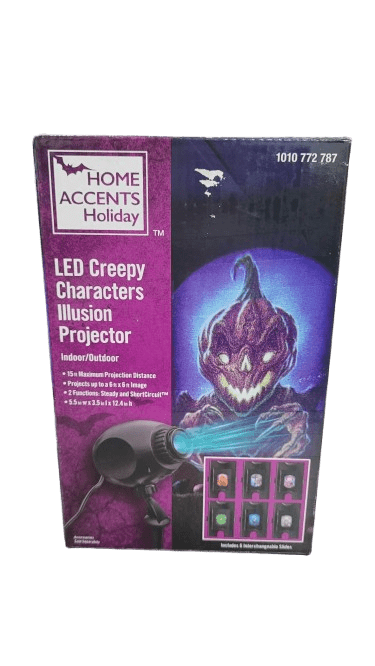 Home Accents LED Creepy Characters Illusion Projector