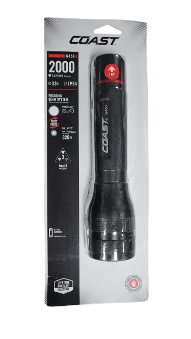 Coast G450 1630 Lumens Alkaline LED Handheld Flashlight - Garland Home ...