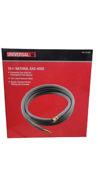 Universal 10 ft. Natural Gas Hose - Garland Home Center