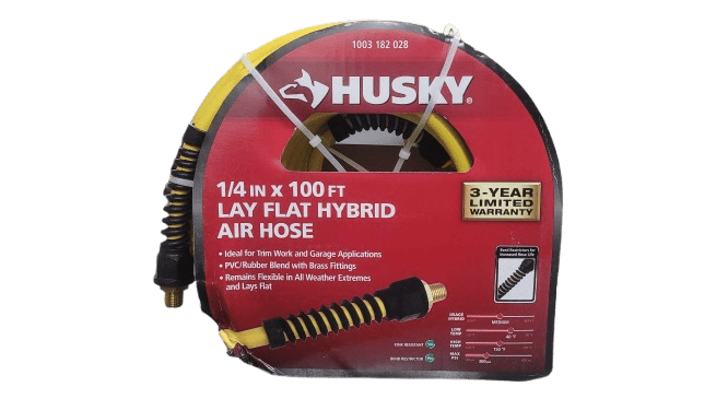 Husky 1/4 in. x 100 ft. Hybrid Air Hose - Garland Home Center