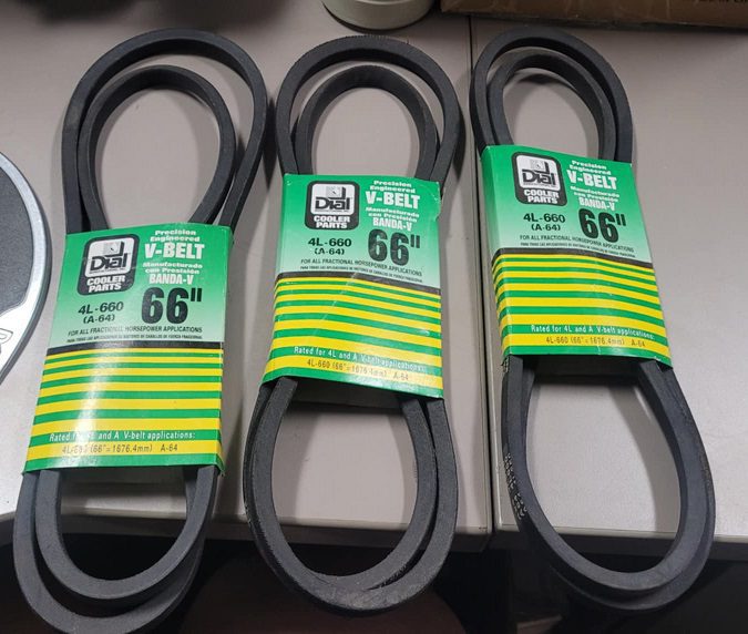 3-PACK Dial Manufacturing INC 66 in. Evaporative Cooler V-Belt 4L-660 ...