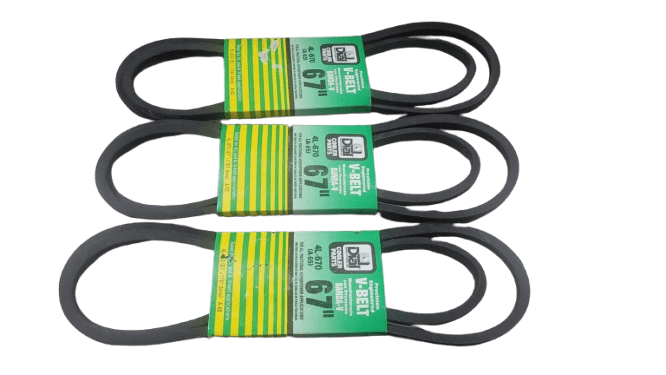 3-PACK Dial Manufacturing Inc. 67 in. Evaporative Cooler V-Belt 4L-670 ...