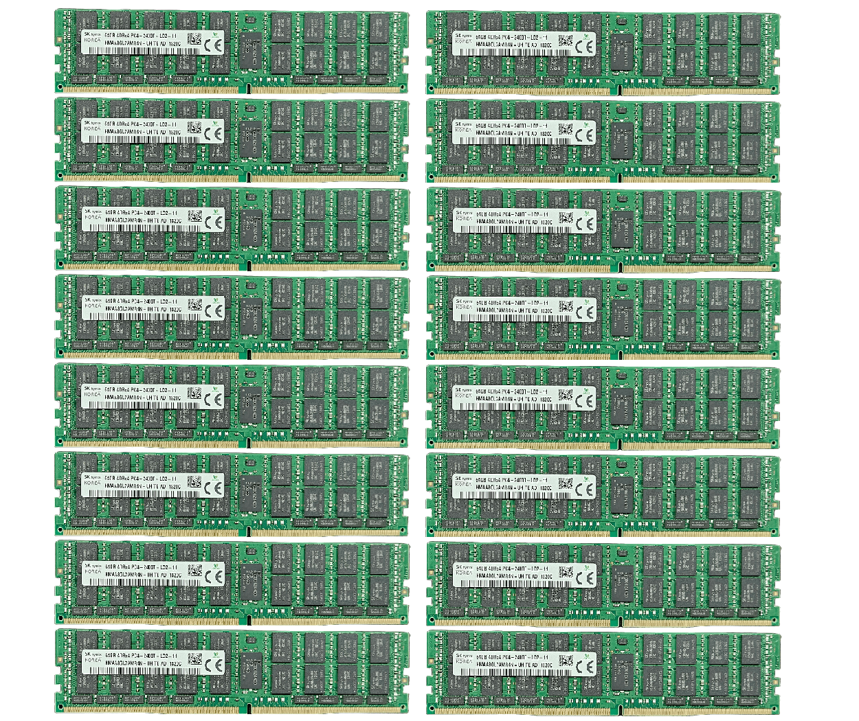 1TB 16x 64GB 4DRx4 2400T Poweredge R430 R630 R730 R830 ECC Server ...