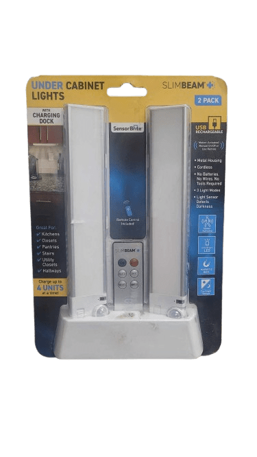 Sensor Brite LED Rechargeable Under Cabinet Night Light w/ Base ...