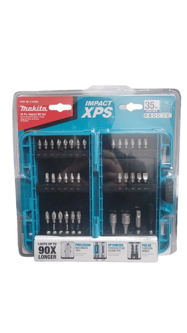 Makita IMPACT XPS Alloy Steel Impact Rated Screwdriver Drill Bit Set ...