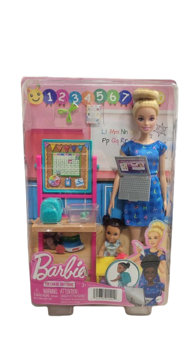 Barbie Teacher Playset with Small Doll and Accessories