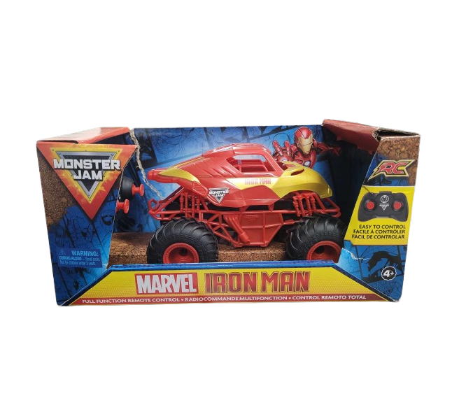 Monster Jam Marvel Iron Man RC Monster Truck