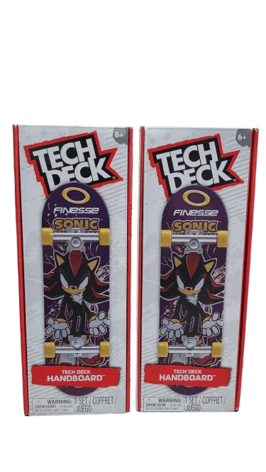 2-PACK Tech Deck Finesse X Sonic the Hedgehog Handboard