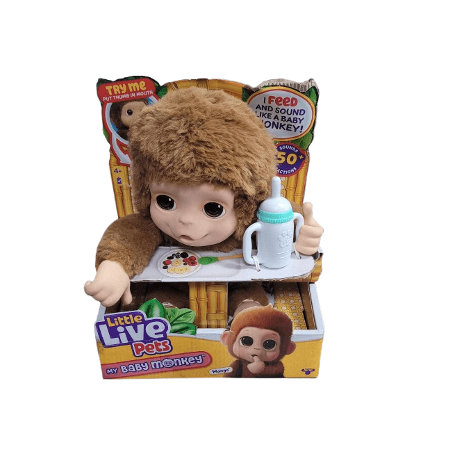 Little Live Pets My Baby Monkey - Mango