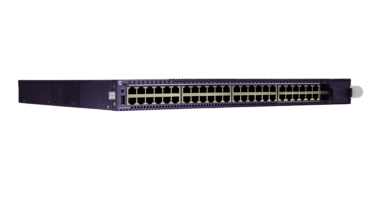 Extreme Networks 5520 48-Port 90W PoE | 12 Ports Multi-Rate Switch 5520 ...