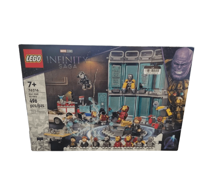 LEGO Marvel Iron Man Armory Avengers Buildable Toy 76216
