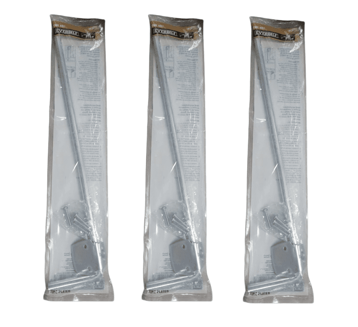 3-PACK Everbilt 18 in. Zinc-Plated Cane Bolt