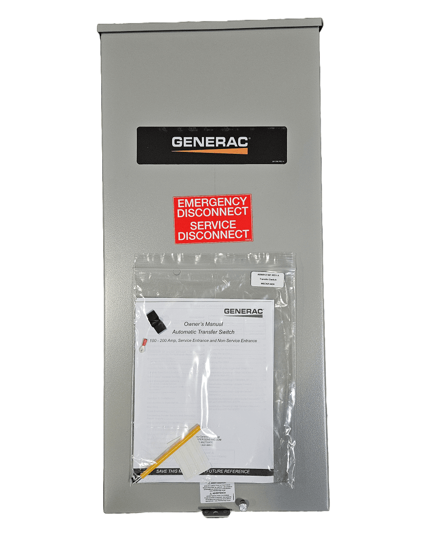 Generac 200-Amp Whole House Transfer Switch RXSW200A3