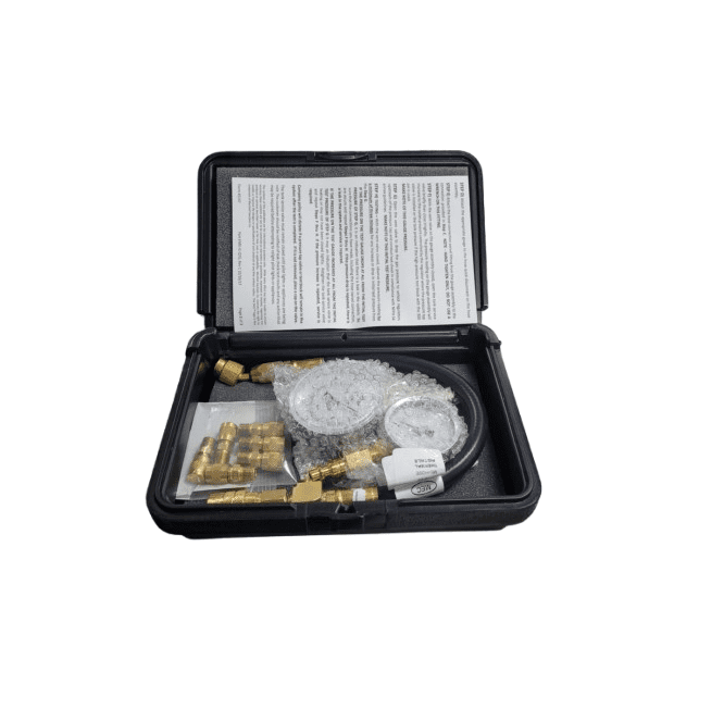 MEC ME-QTG16B Leak Test Kit with 1/4 Flare Valves