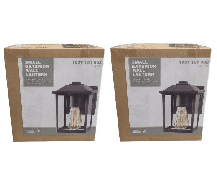 2-PACK HDC 7" Single Light Lantern