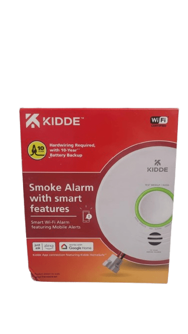 Kidde Hardwired Smoke Detector with Smart Features