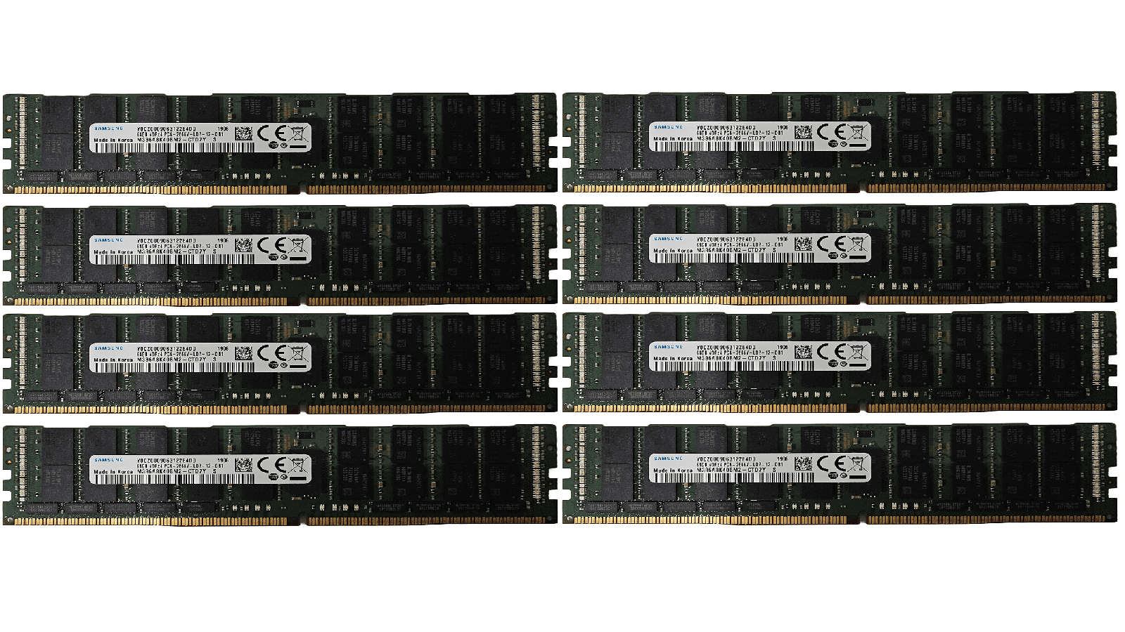 512GB 8x 64GB 4DRx4 2666V Dell Poweredge ECC Server Memory RAM ...