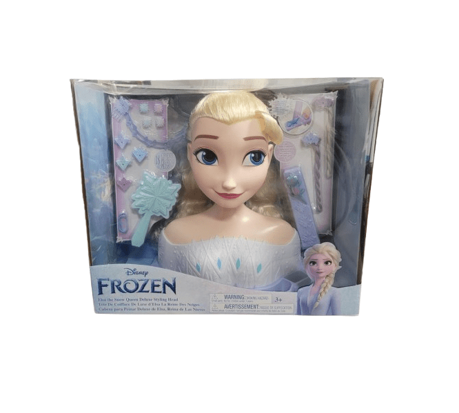 Deluxe Elsa the Snow Queen Styling Head with 17-Pieces