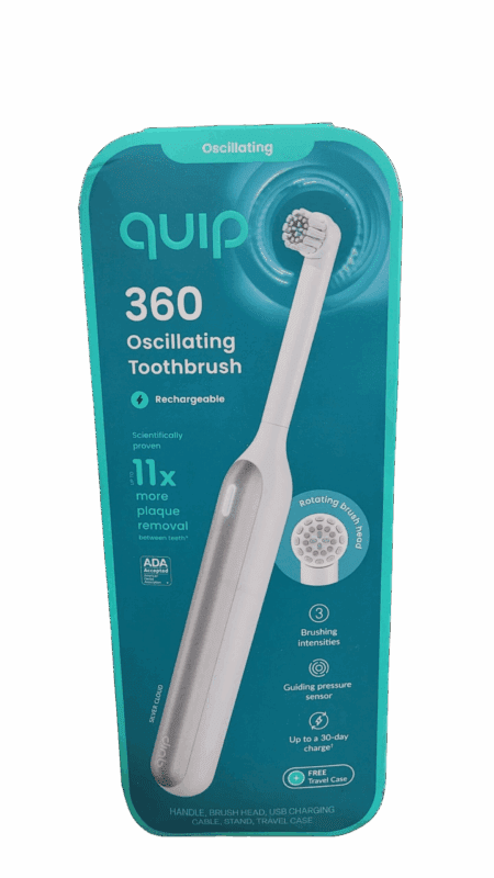 Quip 360 Oscillating Rechargeable Electric Toothbrush