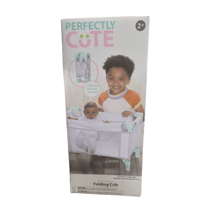 Perfectly Cute Baby Doll Crib Mint Colored