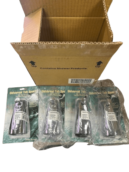 4-Pack Delta Universal Showering Components Tub Spout with RCI ...