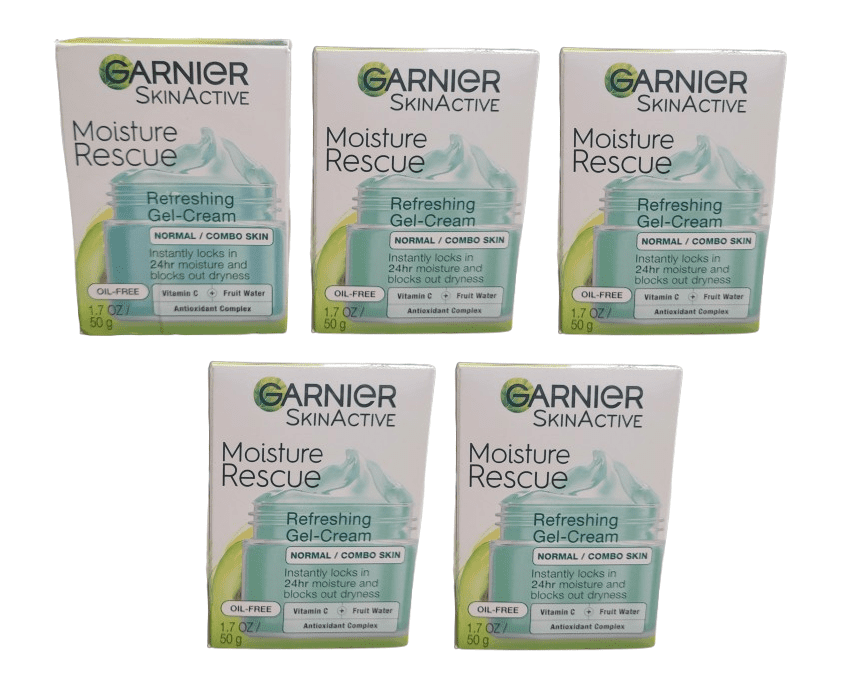 5-PACK Garnier SkinActive Moisture Gel Cream Normal
