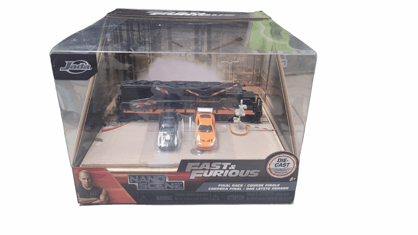 Jada Toys Fast & Furious Diorama with Supra and Charger